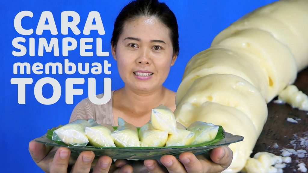 Cara membuat Tofu atau Tahu Jepang - Masak Yuk